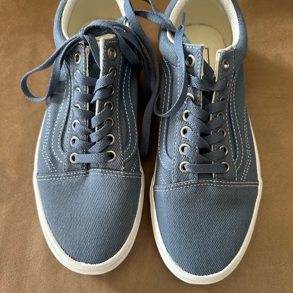 Vans | Shoes | Vans Blue Canvas | Poshmark